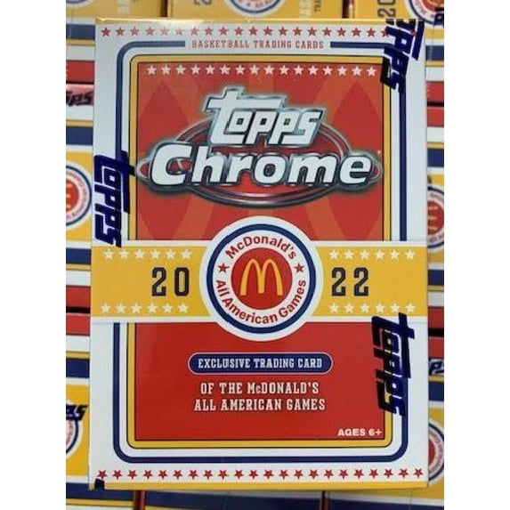 2022 Topps Chrome McDonald's All American Basketball Blaster Value Box ...