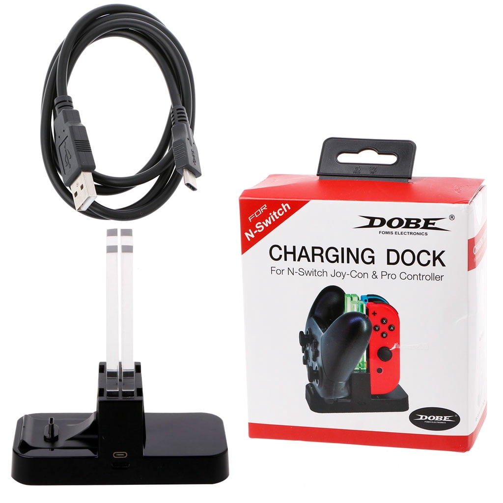 Buy LED Charging Dock Station Holder For Switch NS Joy-con Pro ...