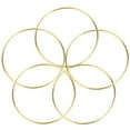 METAL GOLD RINGS 12 inch- Pack of 5, By Better Crafts - Walmart.com