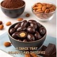 Dark Chocolate Almonds - 2 Pound Bulk Pack - Whole Dry Roasted Dark ...