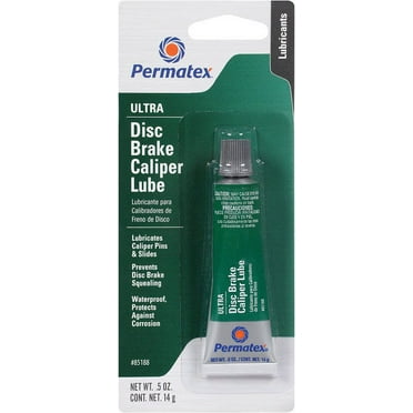 Permatex Ultra Disc Brake Caliper Lube, Synthetic Pad Lubricant, 8 oz ...