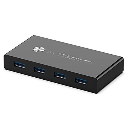 USB 3.0 Switch Selector, 2 Computer Sharing 4 USB Devices, Peripheral ...