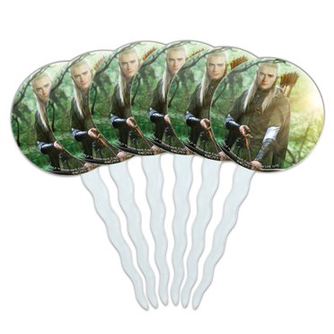 Lord of the Rings Cupcake Toppers Set of 6 - The One Ring Design; Cake ...