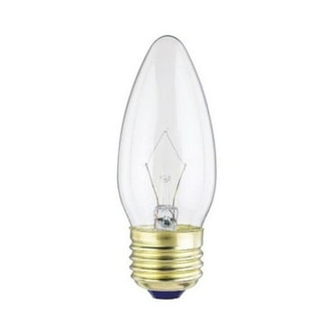 Westinghouse 3319300 25-Watt Equivalent F15 Dimmable Clear Filament LED Light Bulb with Medium ...