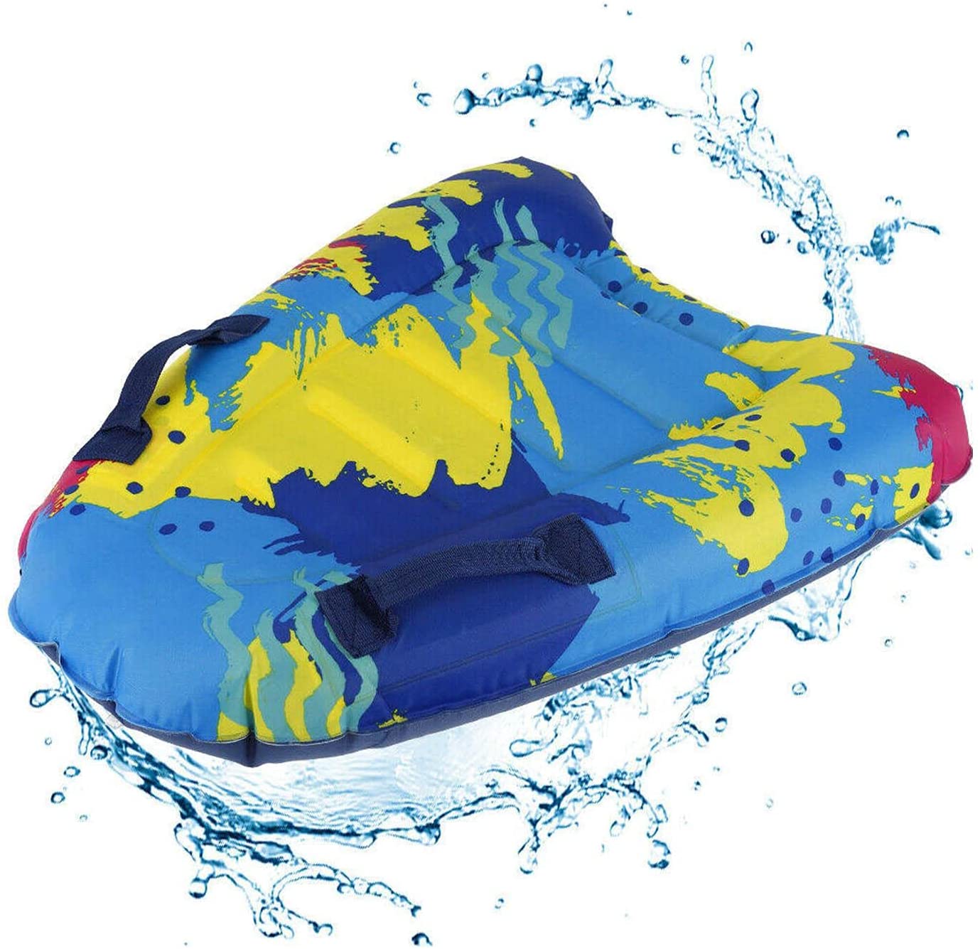 HTAIGUO Inflatable Boogie Boards for Beach Kids Slip and Slide Race ...