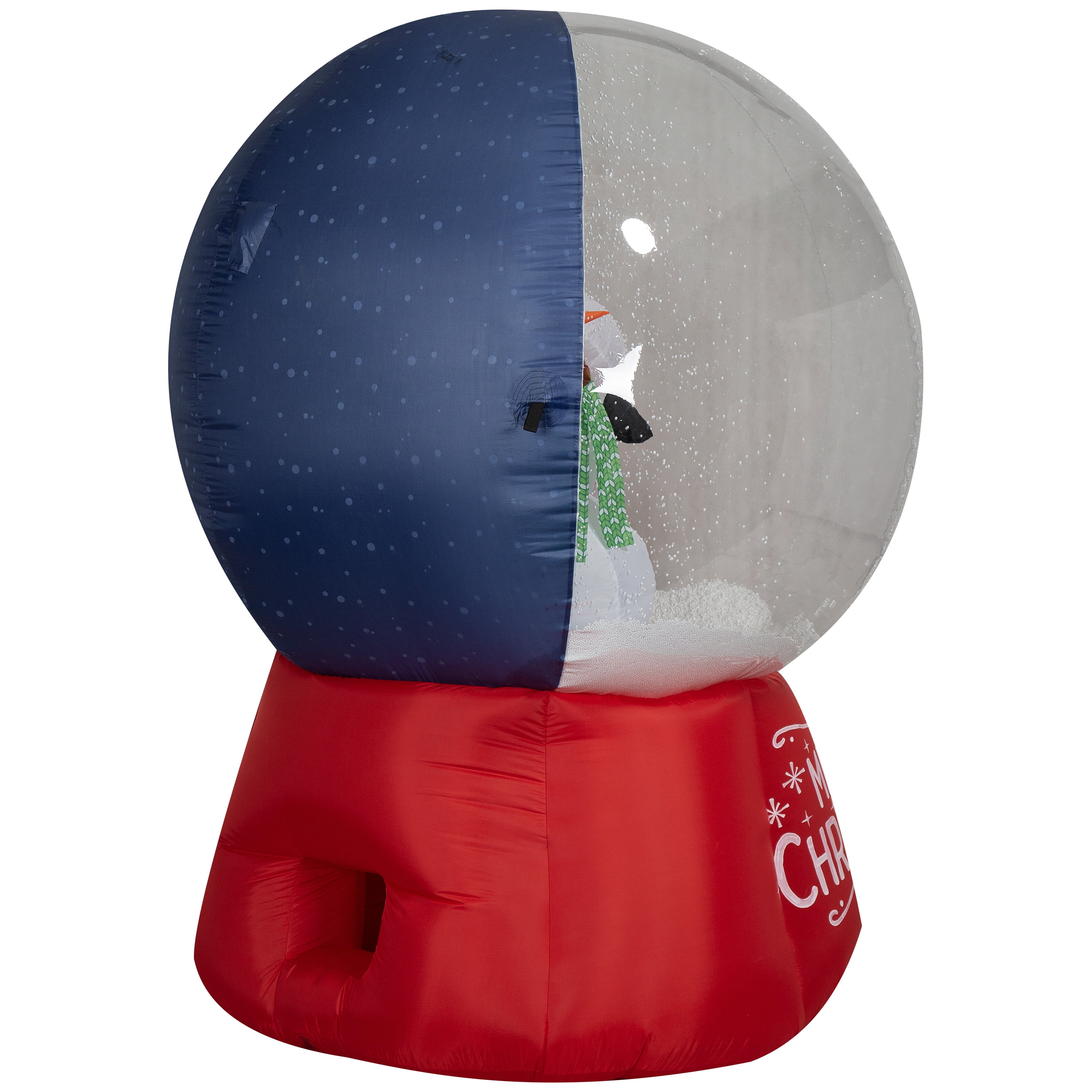Walmart Christmas Inflatables Snow Globes Snowman Candy Dispenser With