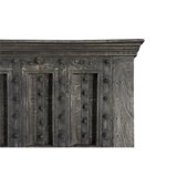 Taran Designs Baker Solid Wood King Panel Bed in Gray - Walmart.com