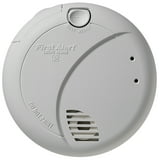 First Alert BRK 7010B Hardwired Photoelectric Smoke Alarm with Battery ...