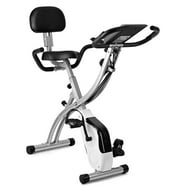 Merax Folding Upright Magnetic Exercise Bike with Pad Holder - Walmart.com