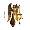 Angel Shaped Home Decor Wall Lamp, Exquisite Figure Design Wall Hanging ...