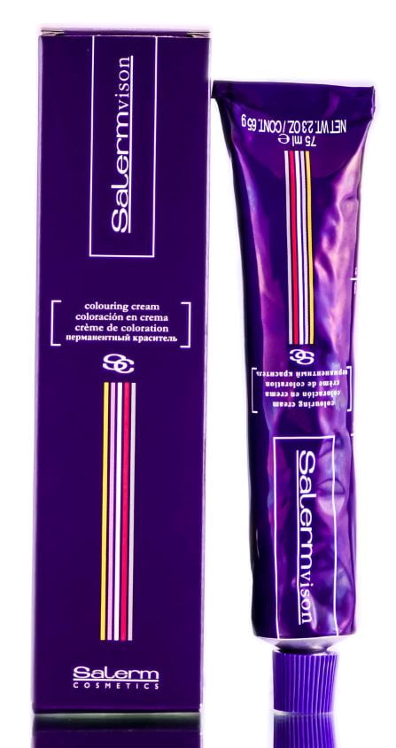8-12 - Light Blond Pearl , Salerm Vison Permanent Coloring Cream (2.3 ...