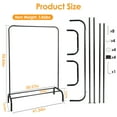 Clothing Garment Rack, iMounTEK Freestanding Singe Pole Clothing Rack ...
