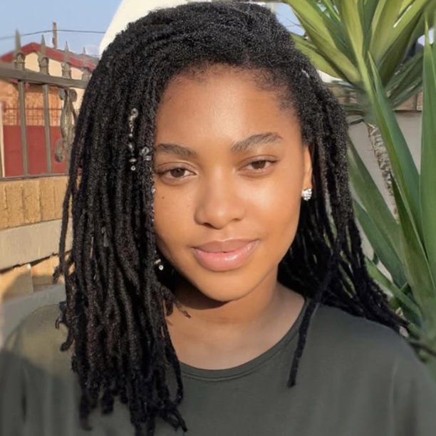 Extensiones con rastas MYCNIMY Loc para cabello humano, 0,4 cm y 8 ...