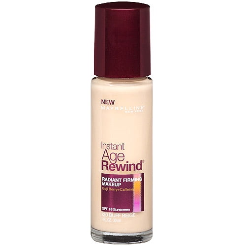 Maybelline Instant Age Rewind Radiant Firming Foundation, Buff Beige ...