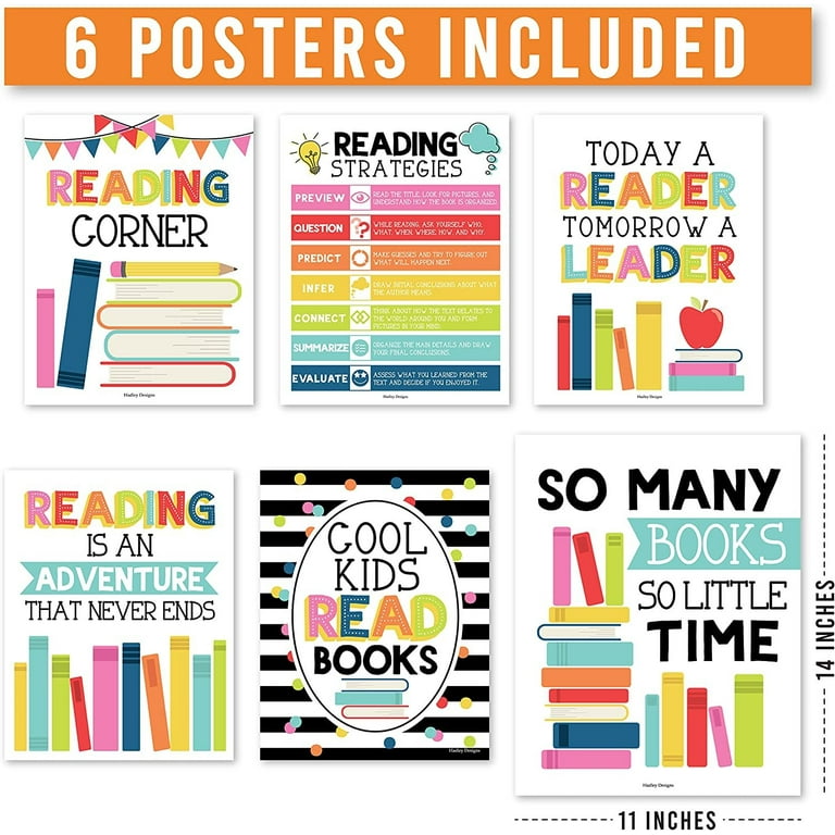 Reading Skills Posters Printable