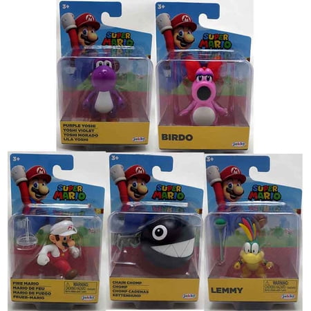 Super Mario World Of Nintendo 2 Inch Mini Figure Wave 39 - Set of 5 ...