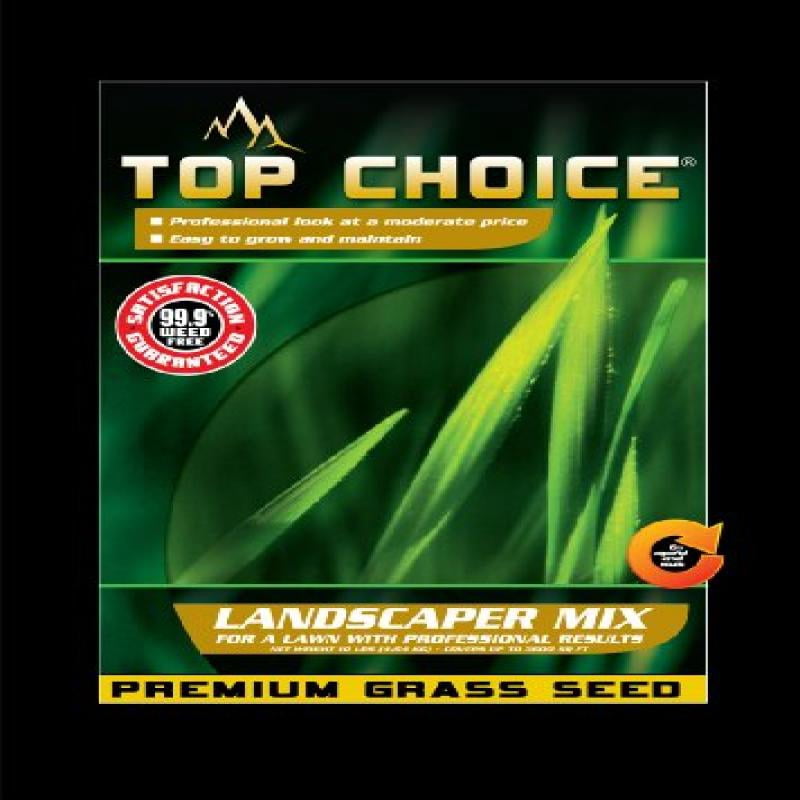 Top Choice 17625 3-Way Perennial Ryegrass Grass Seed Mixture, 10-Pound ...