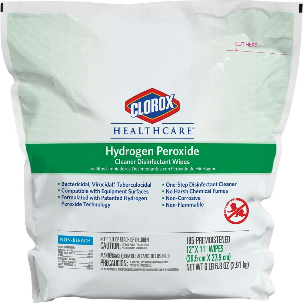 Clorox Healthcare, CLO30827, Hydrogen Peroxide Cleaner Disinfectant ...