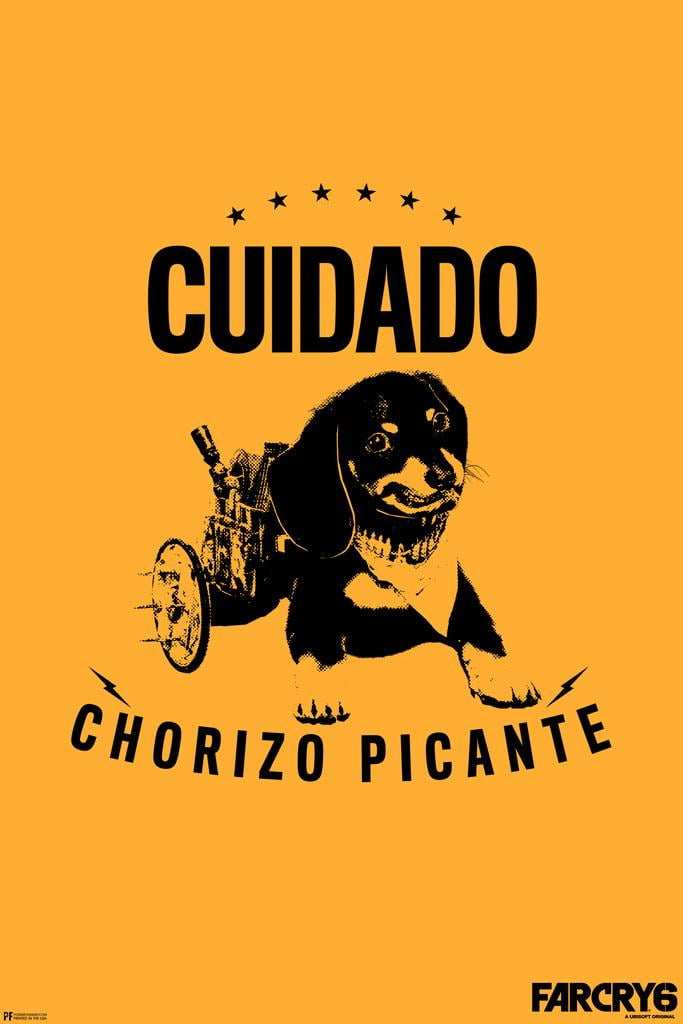 Far Cry 6 Cuidado Chorizo Picante Dog Video Game Gaming Gamer Far Cry ...
