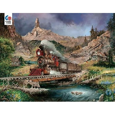 Ceaco - Blaylock - Amish Train - 750 Piece Jigsaw Puzzle - Walmart.com
