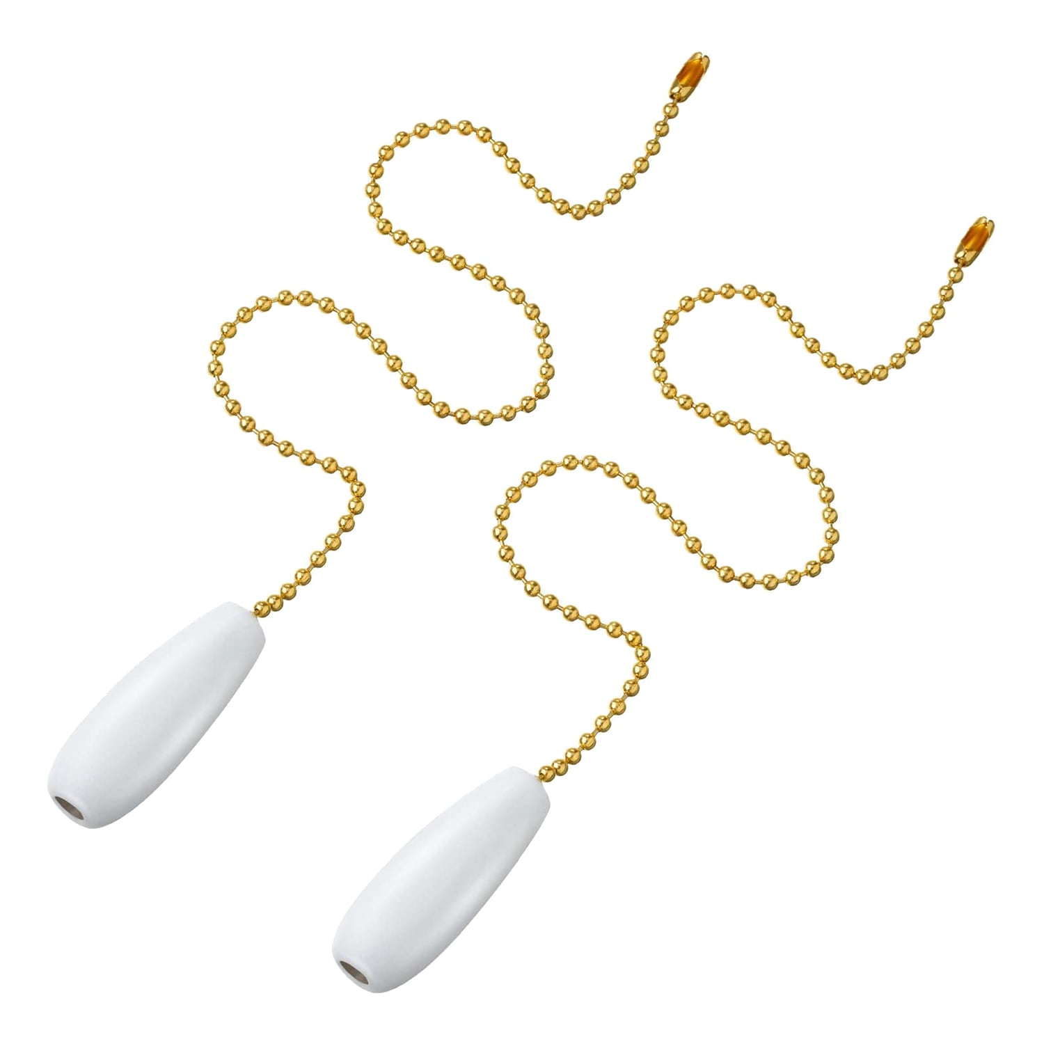 Buy 4 Pieces Ceiling Fan Chain Pulls Wooden Pull Chain Extension Pull ...