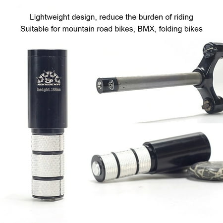Bike Fork Stem Extender Aluminum Alloy Folding Bicycle Handlebar Mount ...