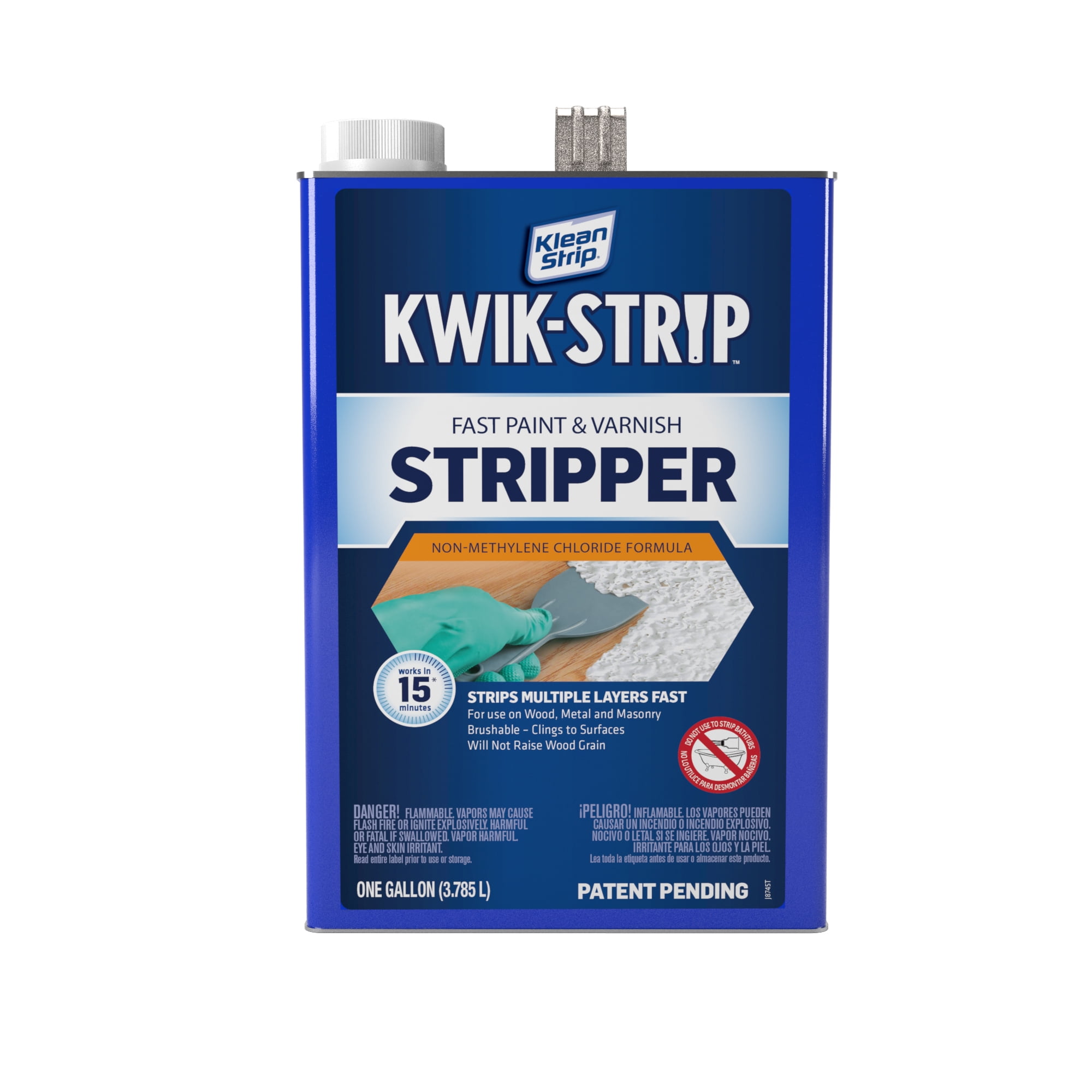 Klean-Strip® Kwik-Strip Premium Stripper & Remover, 1 Gallon - Walmart.com