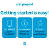 AT&T Wireless RADIANT Core 16GB Prepaid Smartphone, Grey - Walmart.com