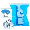 NutriChef PKICPAK5 - Ice Bag Cooler Pouches - Ice Cube Holding Bag ...
