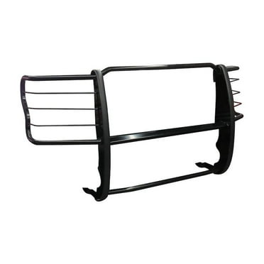 Black Horse Grille brush Bumper Guard Modular Black Compatible with ...