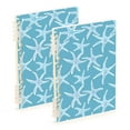 Blue Pastel Starfish Spiral Notebooks 60 Sheets 120 Pages A5 Journal ...