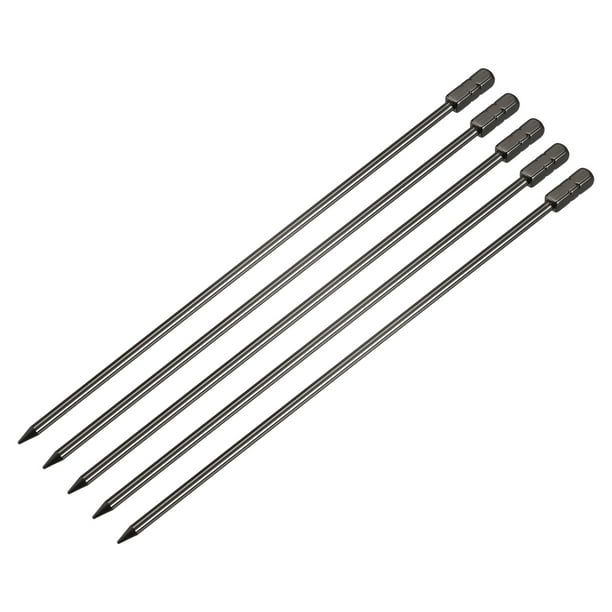 Uxcell Metal Cocktail Picks 5Pcs, Reusable Stainless Steel Cocktail ...