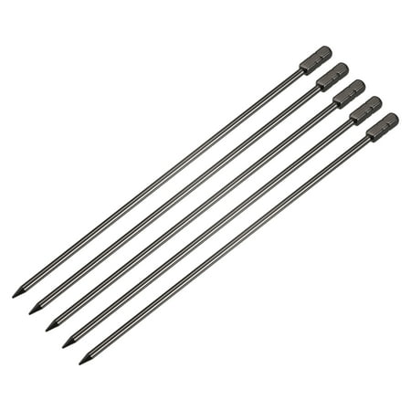Uxcell Metal Cocktail Picks 5Pcs, Reusable Stainless Steel Cocktail ...
