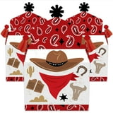 Big Dot of Happiness Western Hoedown - Treat Box Party Favors - Wild ...