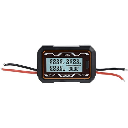 DC Power Meter Backlight Setting Large Screen Display Multifunctional ...