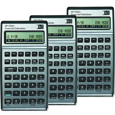 HP 17bII+ Financial Calculator, 22-Digit LCD - Walmart.com