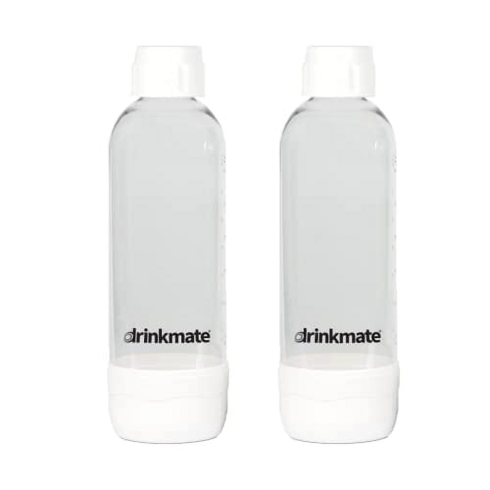 DrinkMate Botellas de carbonatación (paquete de 2) (1L, blanco) | Bodega Aurrera en línea