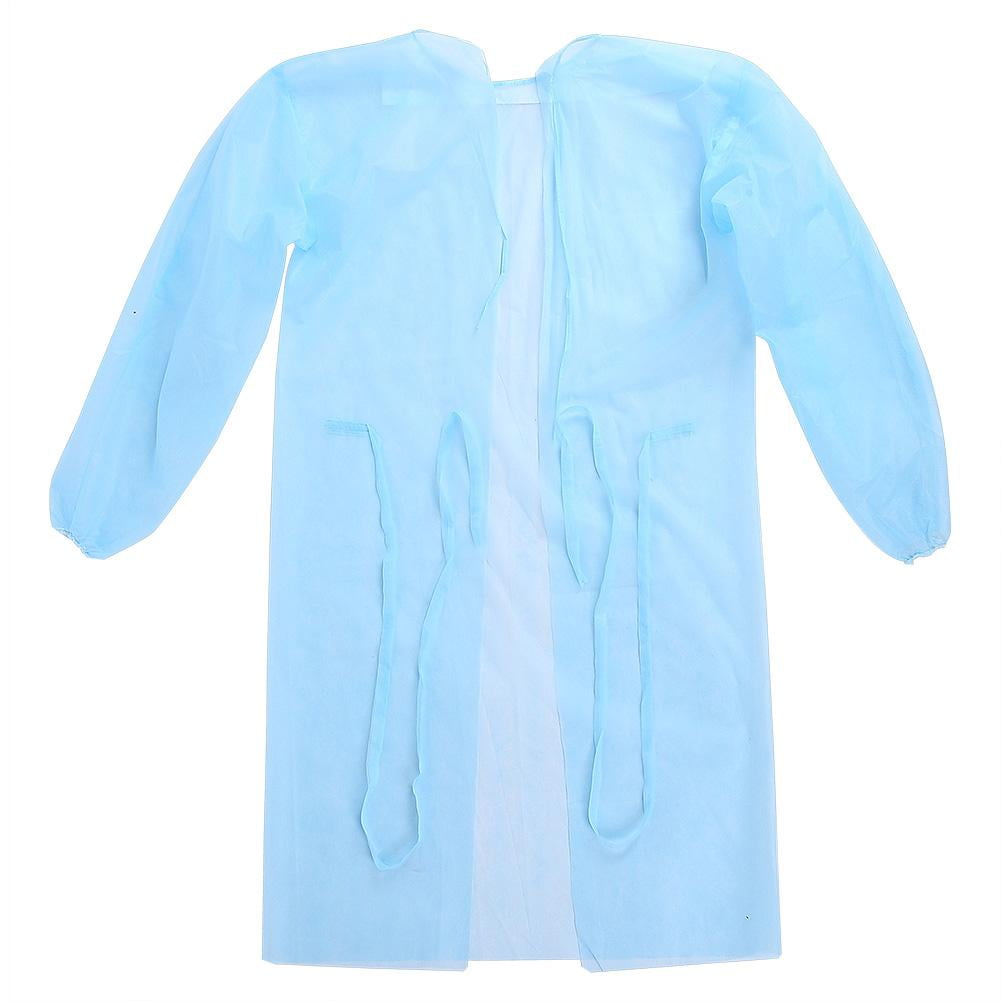 Mgaxyff Disposable Protective Isolation Gown Breathable Clothes With