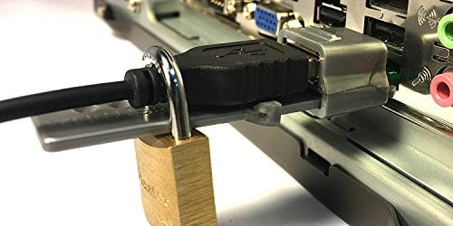USB LOCK Port Blocker & Keyboard LOCK - Walmart.com
