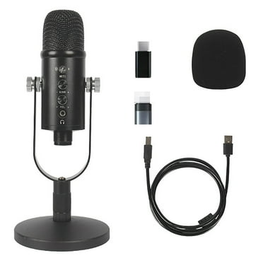USB Streaming Podcast Microphone Kit,Professional 192KHZ/24Bit Studio ...
