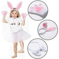 Rongking Bunny Female Halloween Rabbit Costume for Toddler, Little ...