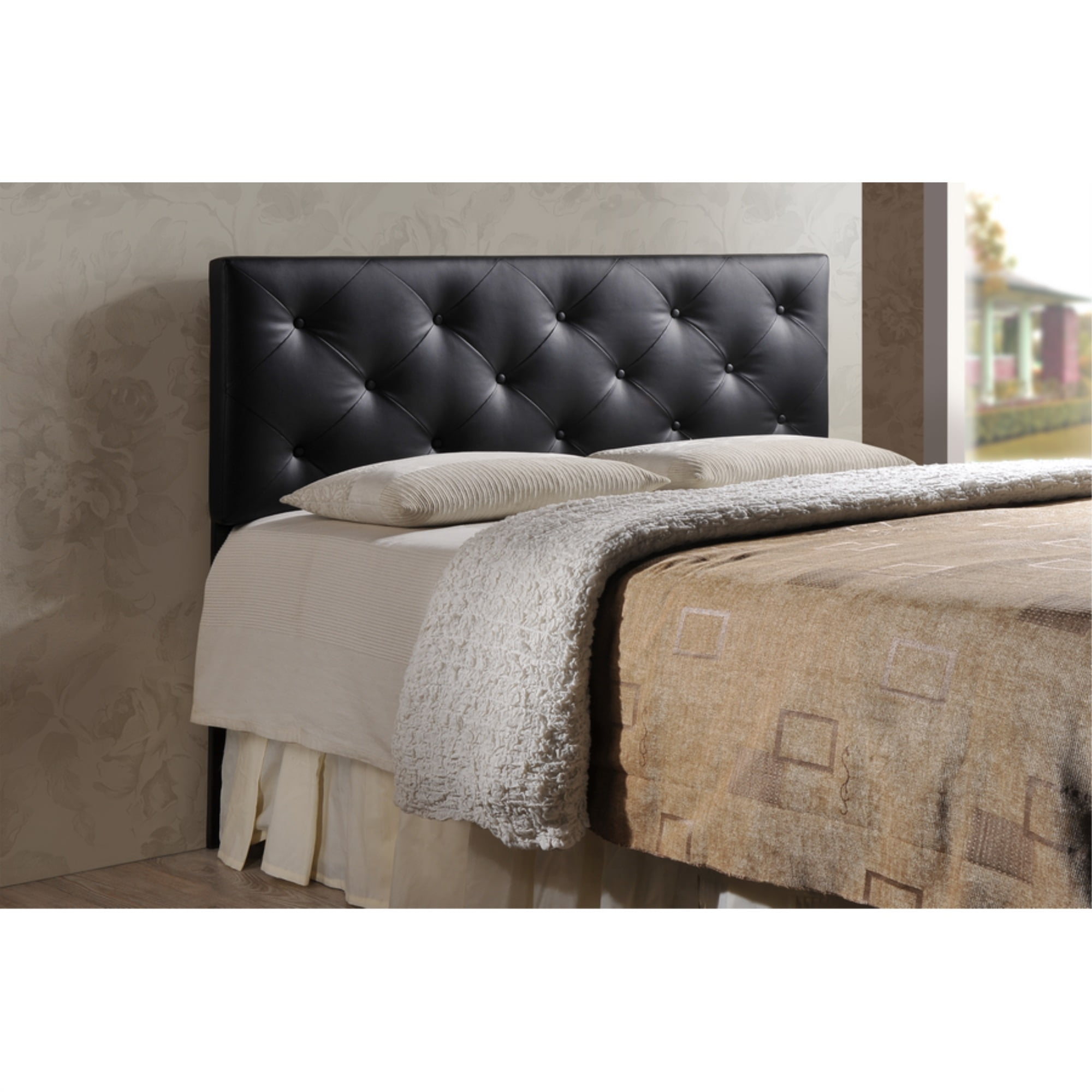 Click here for Baxton Studio Bbt6431-Black-Hb-Queen Queen prices