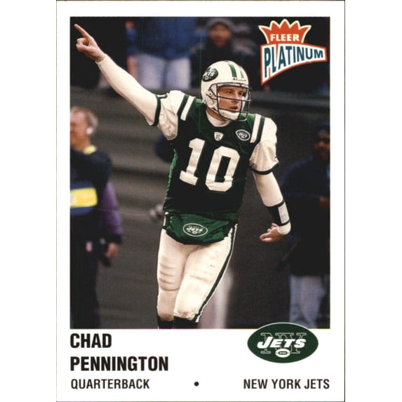 2003 Fleer Platinum #11 Chad Pennington NFL Football Trading Card ...