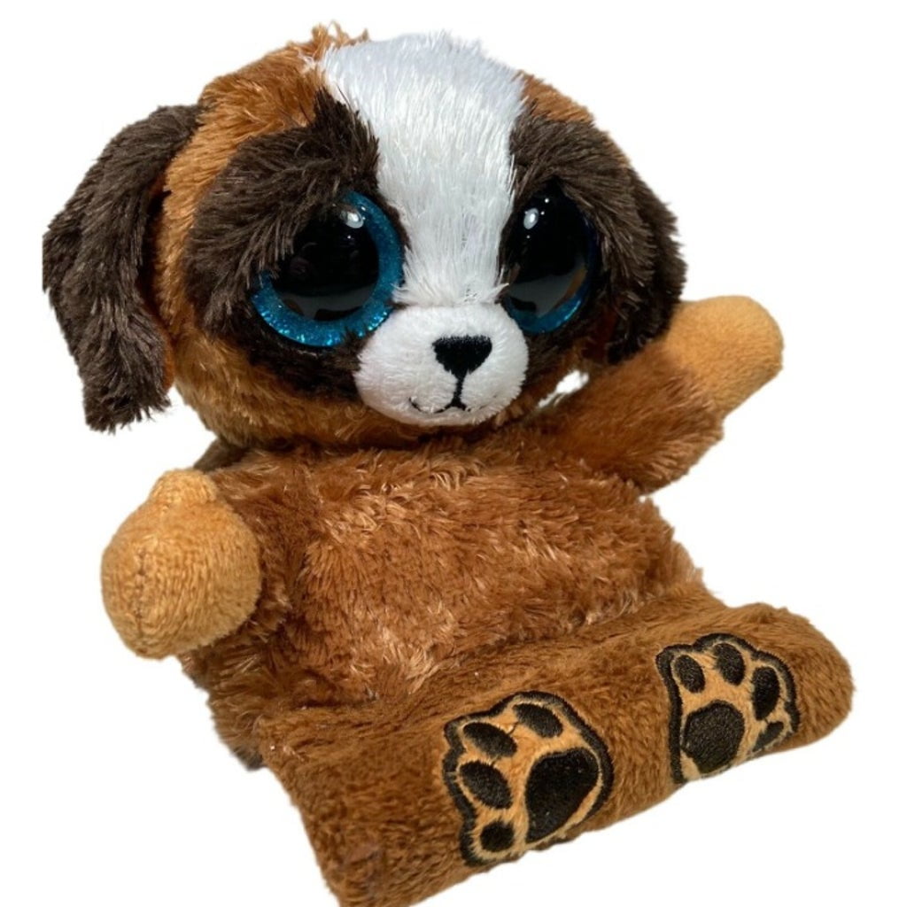 TY Beanie Boos - Peek-A-Boos - PUPS the Dog (4" - Phone Holder)(NO TY ...