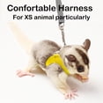 3 Pack Sugar Glider Harness and Leash Set Small Animal Training Walking ...