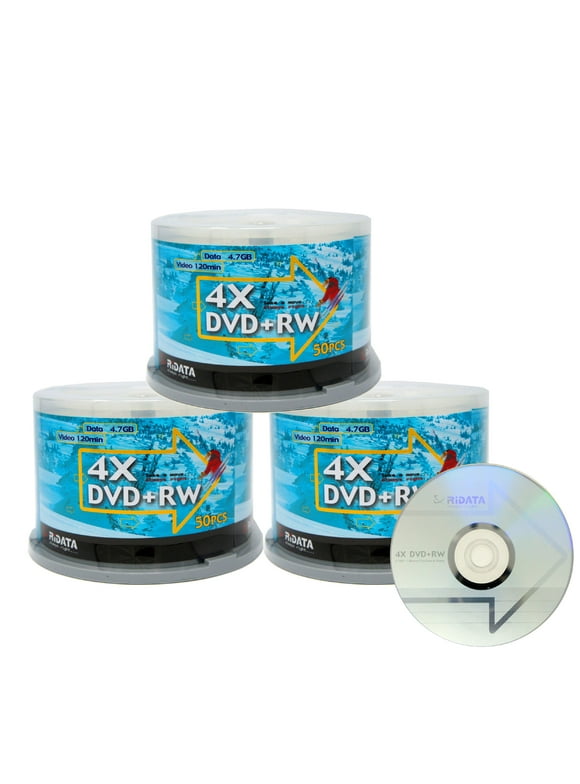 Blank DVD+RW Discs in Blank Media - Walmart.com