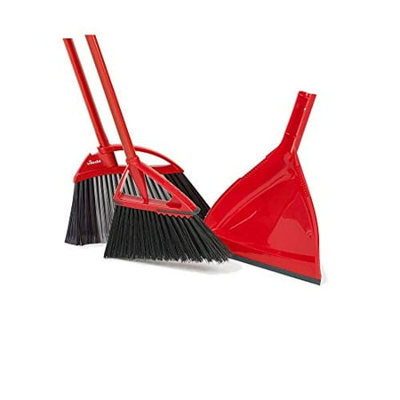 Vileda Oskar Broom with Dustpan and 1 Super Angle Pro Broom | Walmart ...