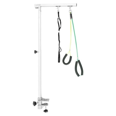 Petbobi Adjustable Dog Grooming Arm with Clamp and Loop for Trimming ...