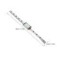 Mgn12h Guide Rail Linear Guide Rail Blocks Rolling Guide Machine Linear Bearing Slide Block Iron