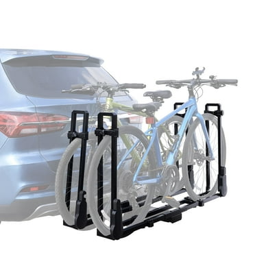 VEVOR Hitch Mount Bike Rack, 2-Bike Platform Style, 80 LBS Max Capacity ...